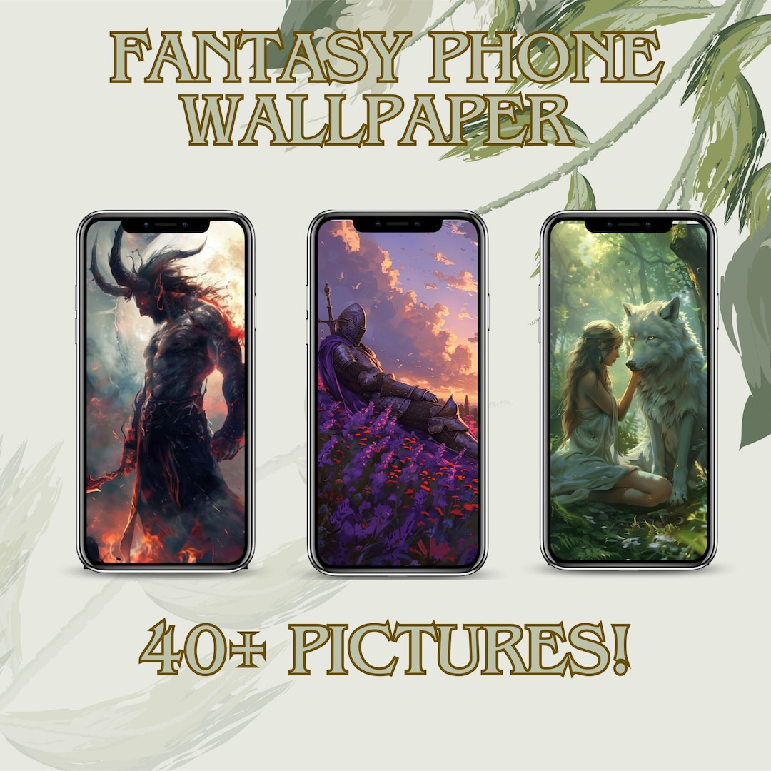 Fantasy Phone Wallpapers, Fantasy Wallpaper Set, Aesthetic Fantasy ...