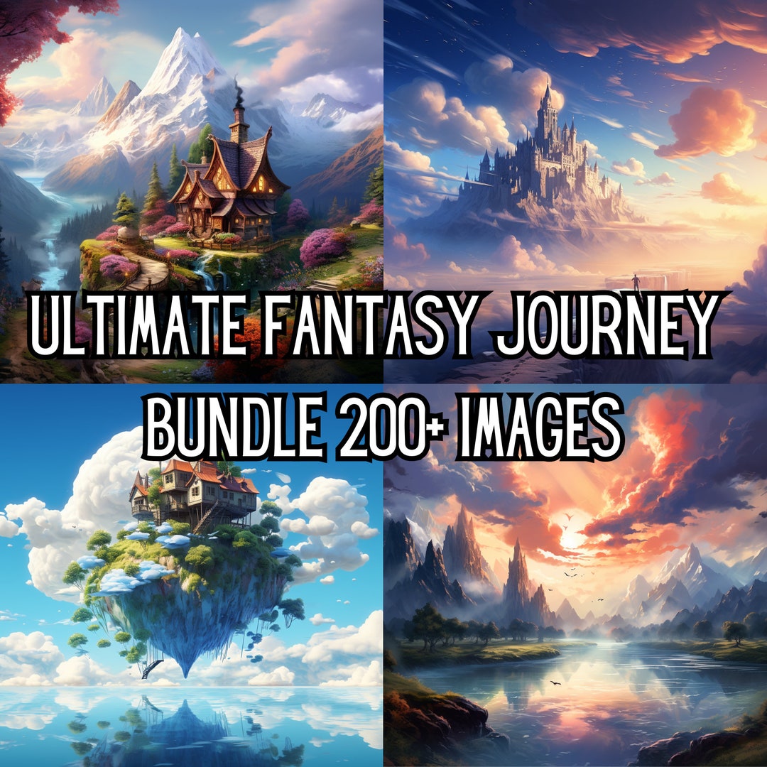 Fantasy Journey Art Bundle 200+ Images | Dungeons and Dragons | Dnd ...