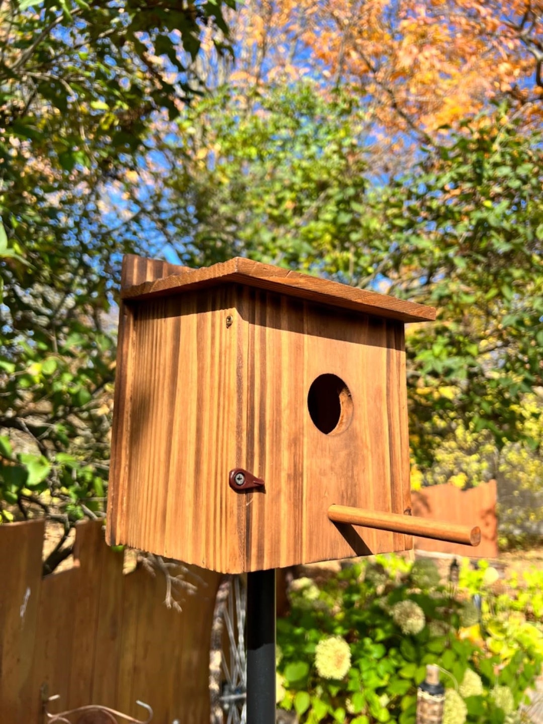 Set of 2 Garden Hanging Birdhouse Bird Houses for Outdoor 2 Bird House ...