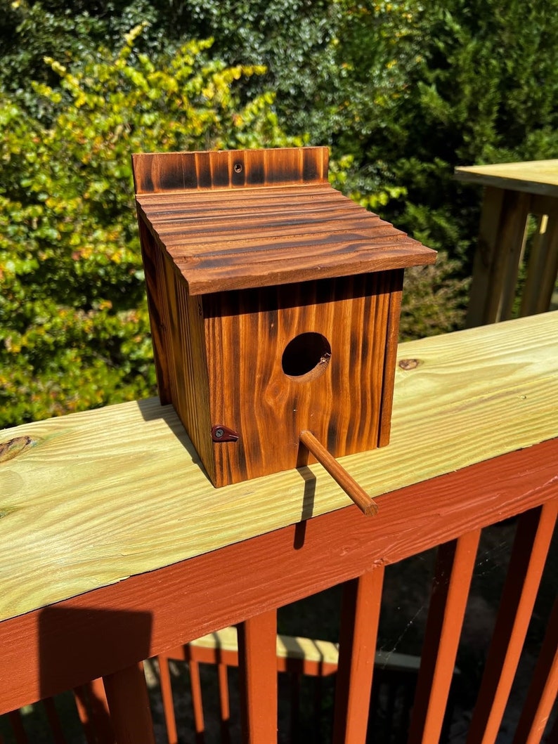Set of 2 Garden Hanging Birdhouse Bird Houses for Outdoor 2 Bird House ...