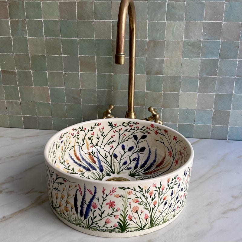 Sink for Narrow Bathroom - Etsy UK