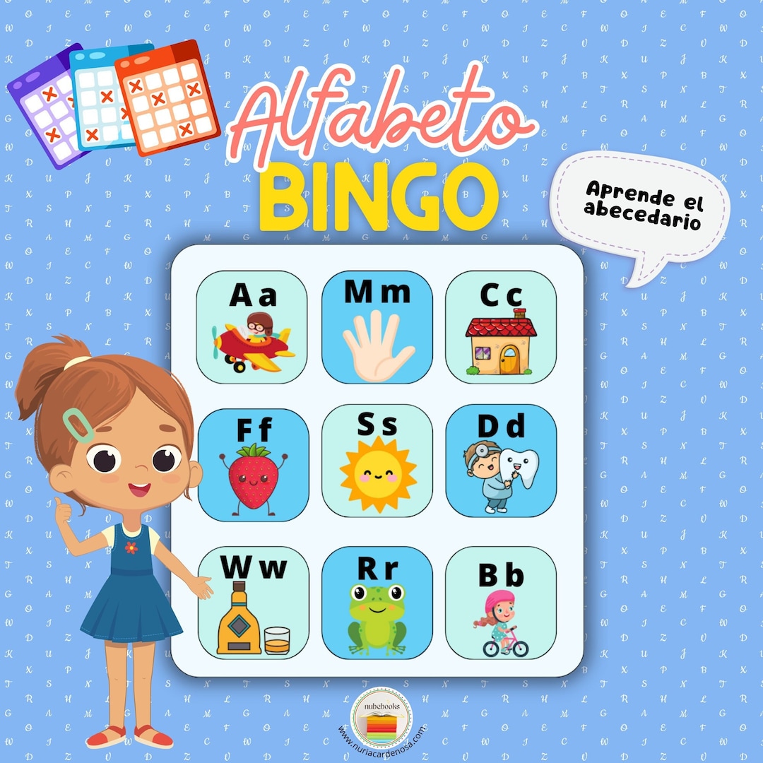 Bingo Learn the Alphabet, Printable Learning Resources for Children ...