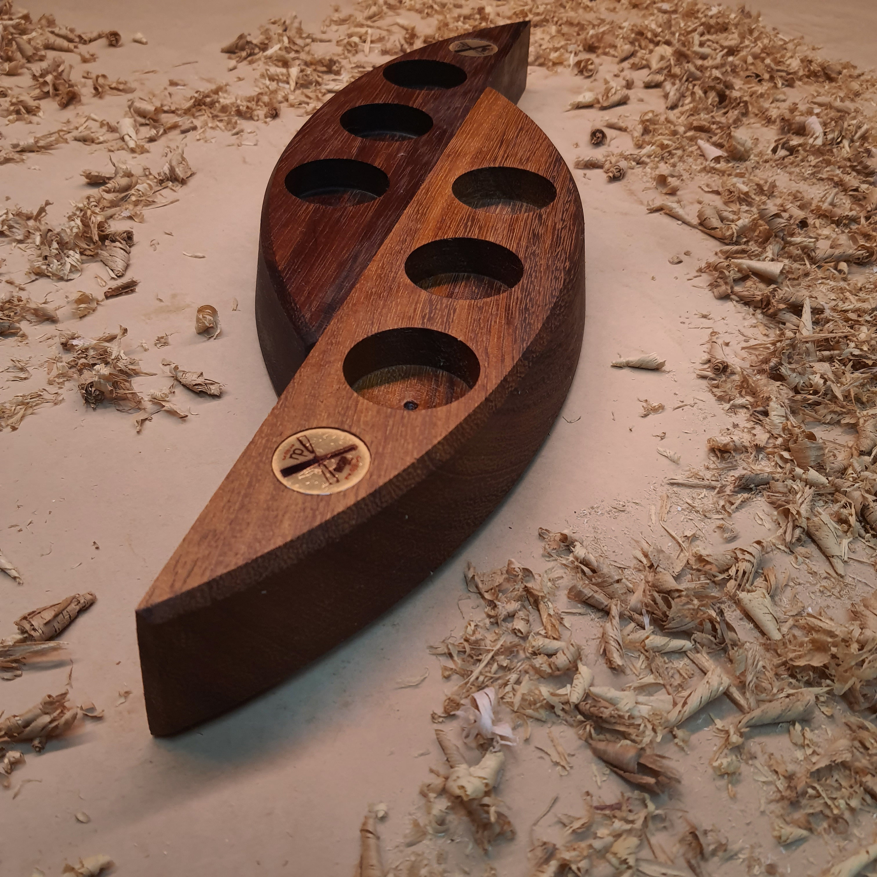 Handmade Wooden Candle Holder, Unique Design. Your Order Can Be ...