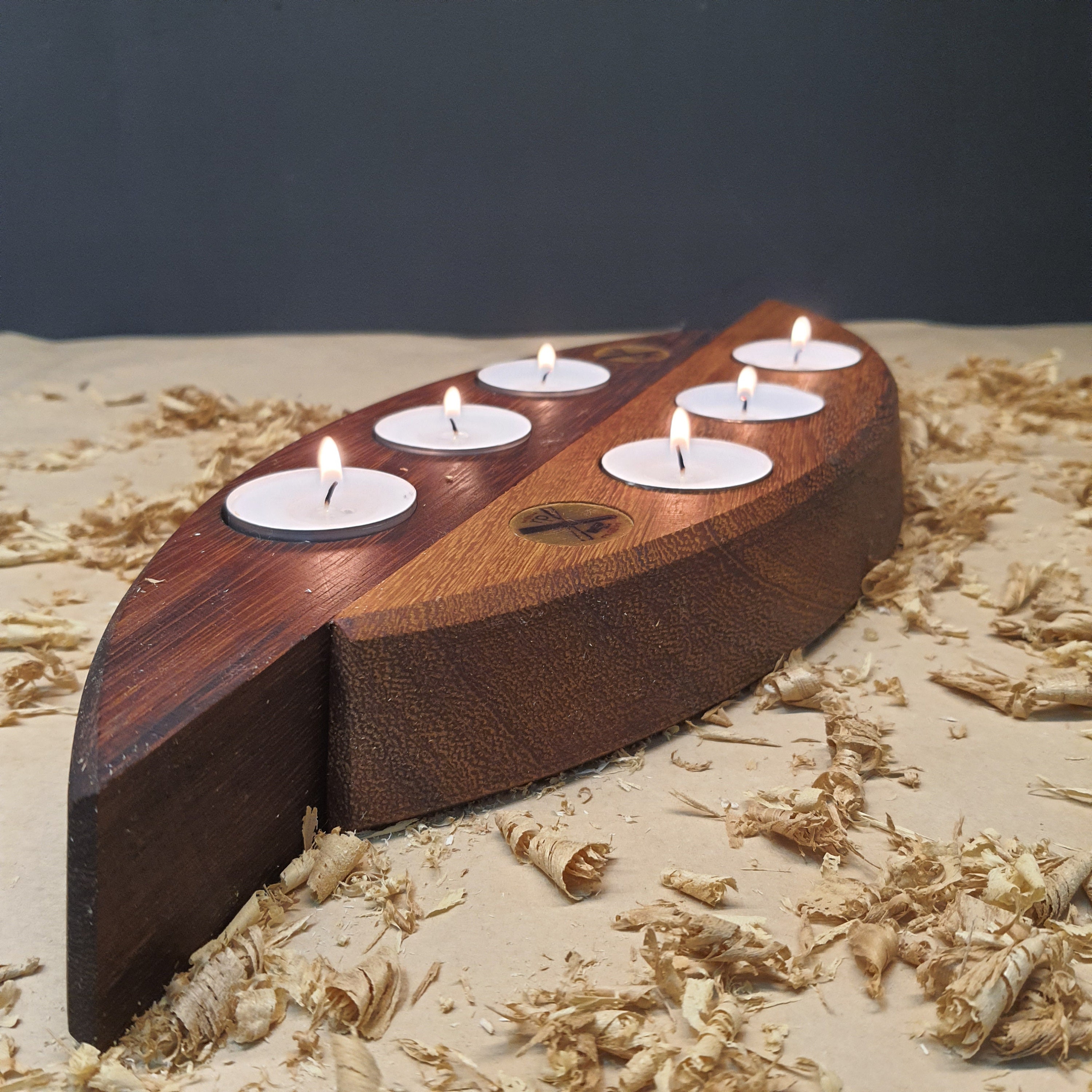 Handmade Wooden Candle Holder, Unique Design. Your Order Can Be ...