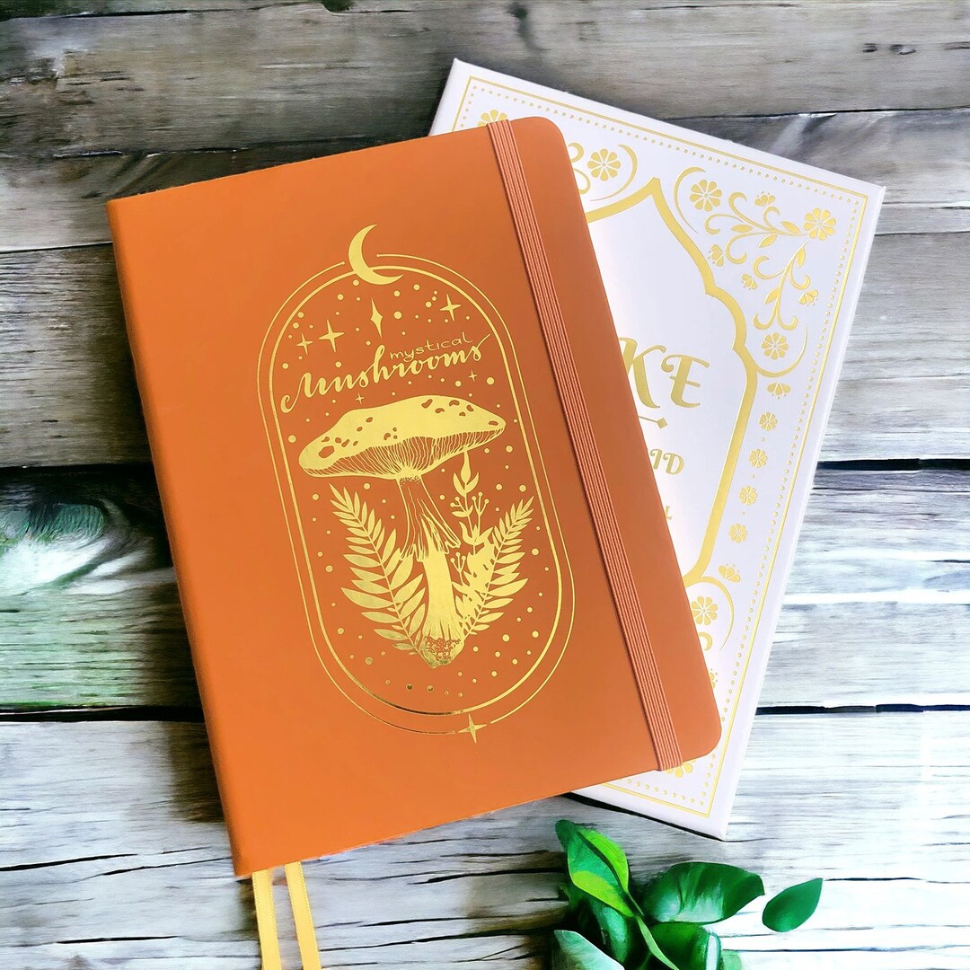 Magic Mushroom Journal Mushroom Magic Mystic Journal Mystische Mushroom ...