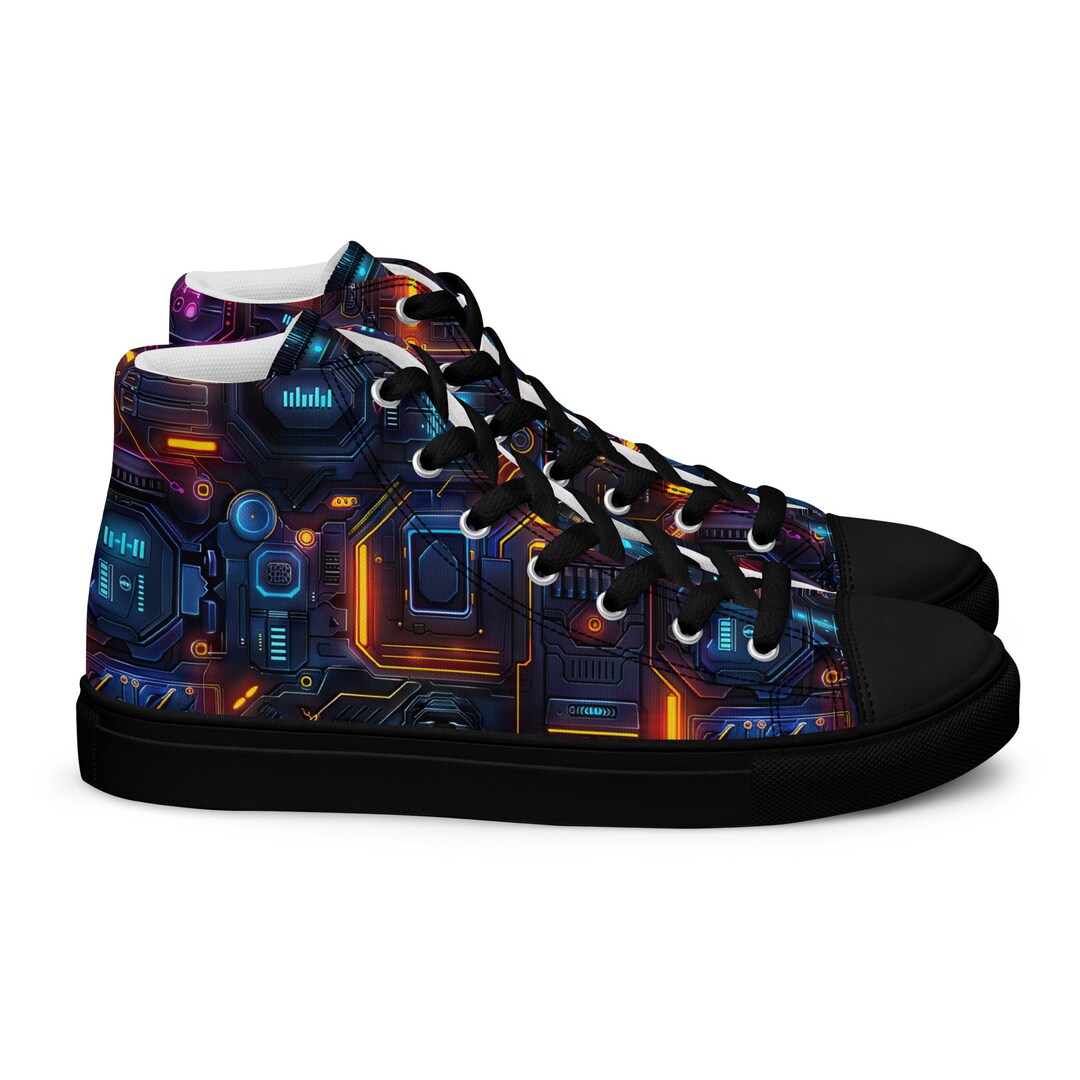 Cyberpunk Techno Rave Dance Punk Metal Skater Sci-fi Inspired Night ...
