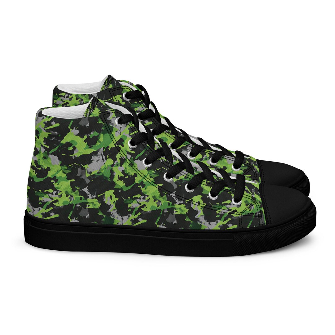 American Military Camouflage Camo US Army Navy Green Black Men's ...