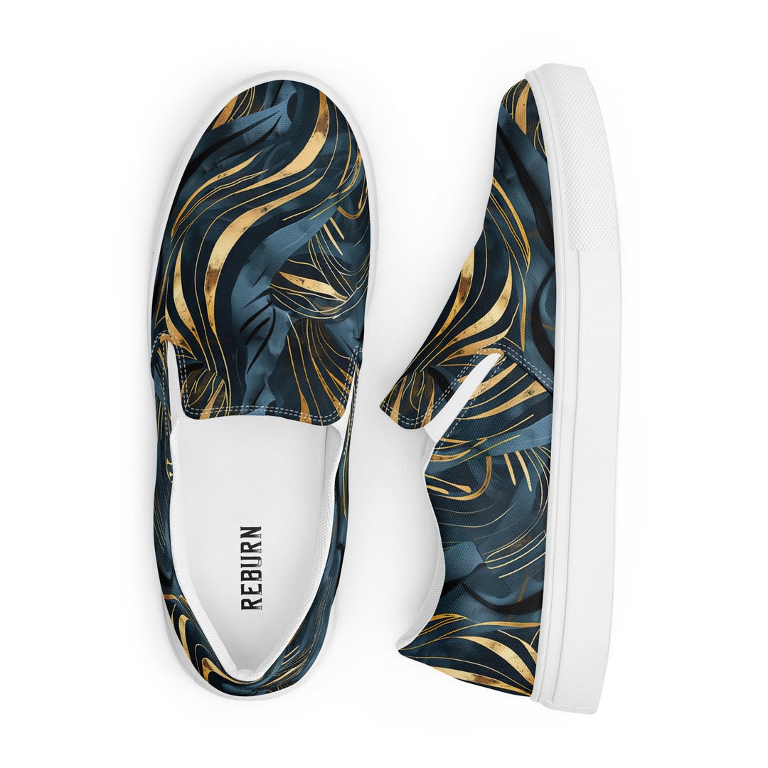 Modern Boho Organic Geometric Beach Vibes Skater Surfer Night Club Blue ...