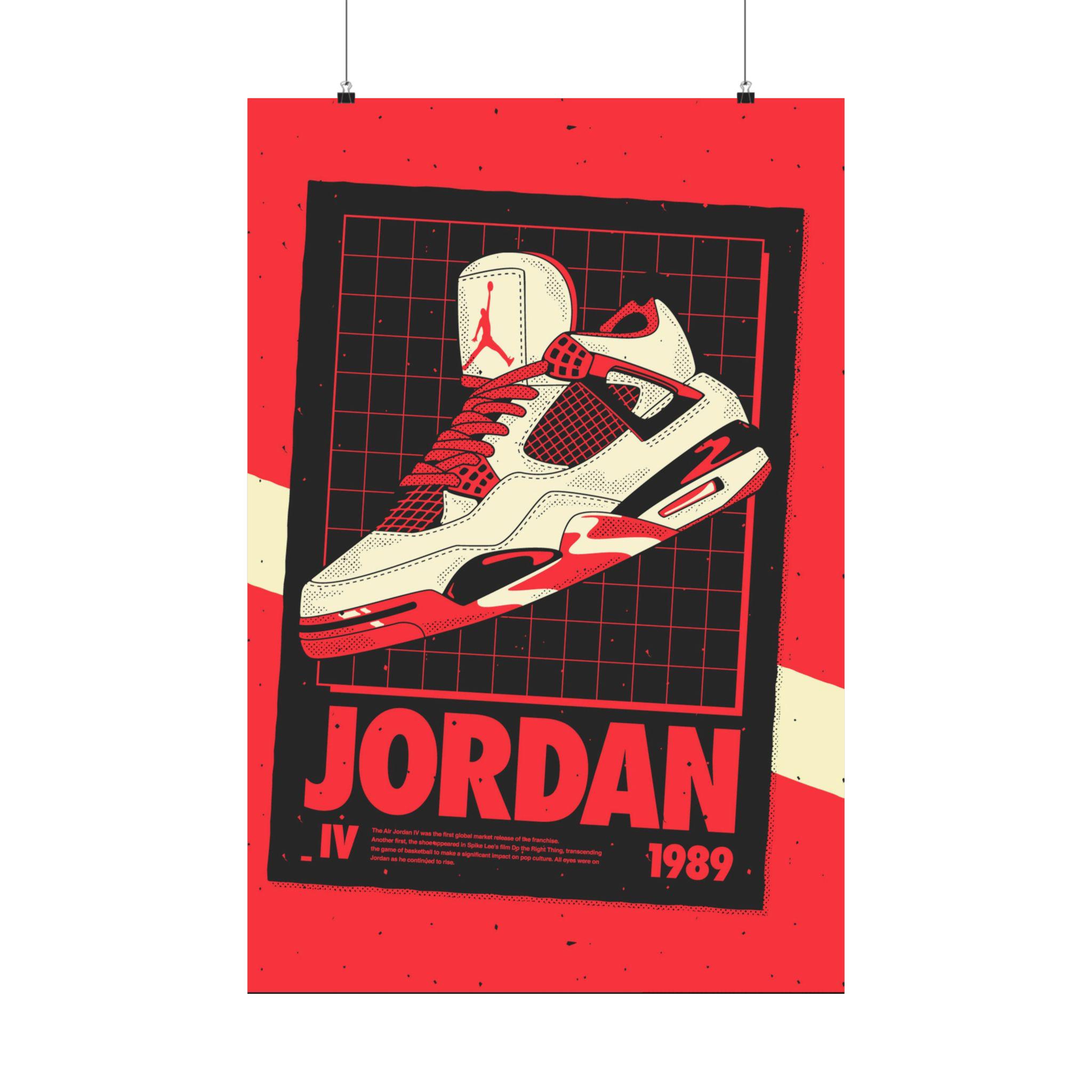 Jordan Poster Matte Vertical Posters, Basketball Wall Art, Sports ...