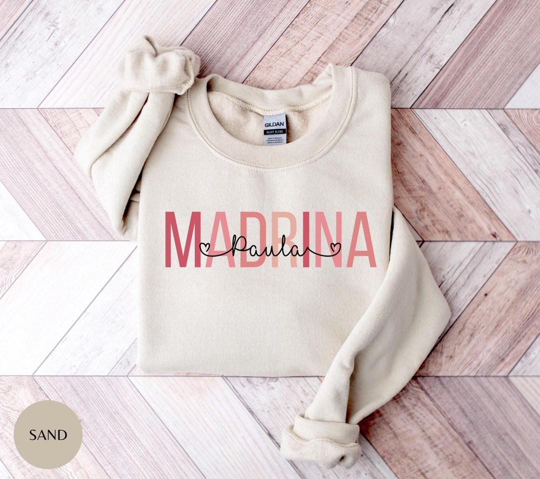Personalized Madrina Sweatshirt, Madrina Proposal Gift, Godmother ...