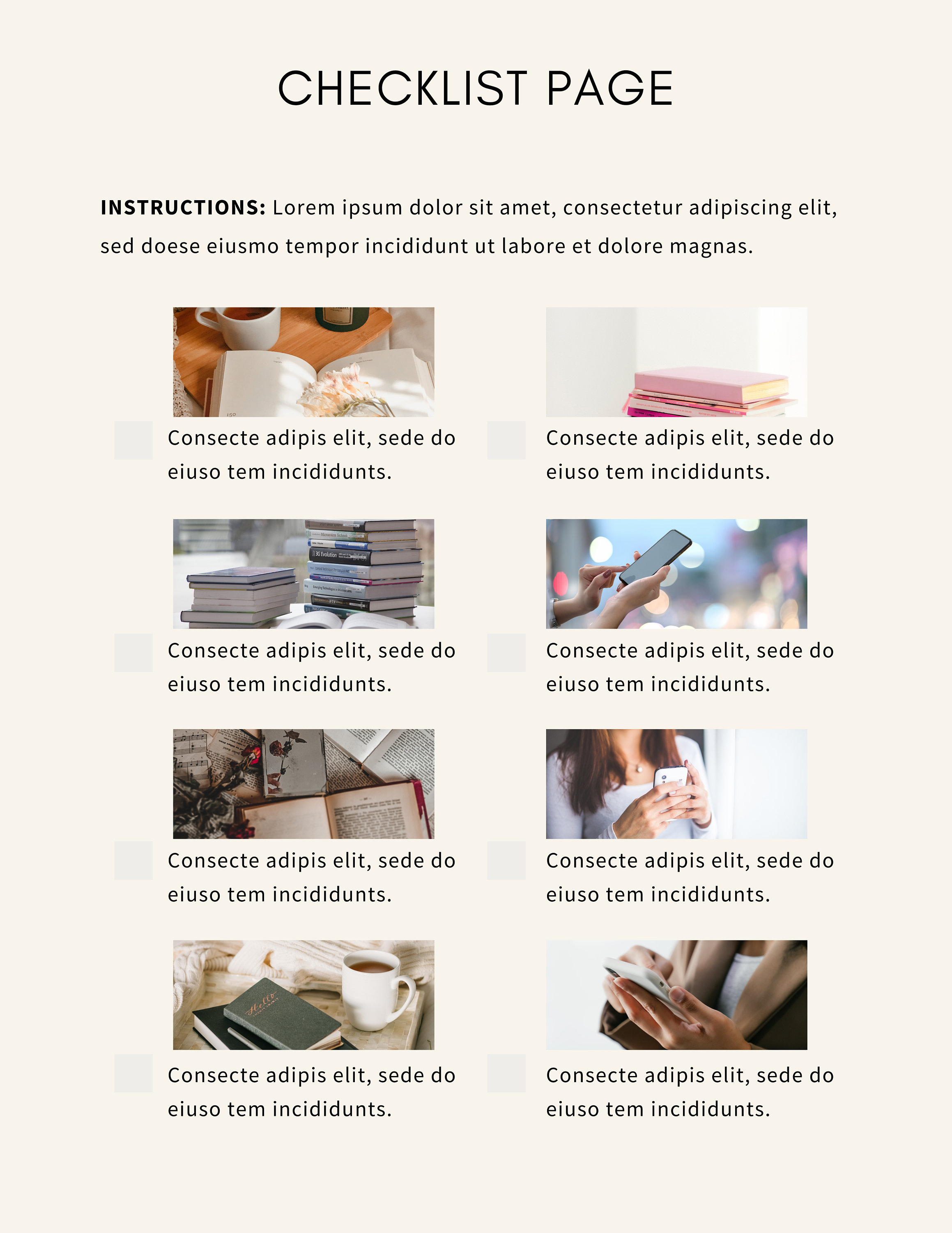 Workbook Sheet Template Printable, Ebook Template Canva, Workbook ...