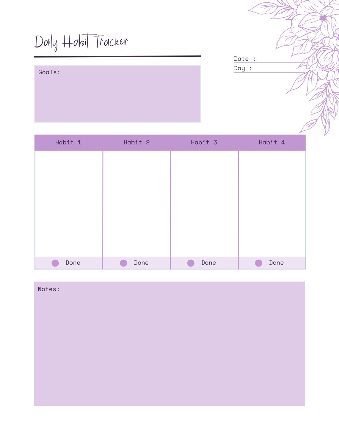 2024 Minimalist Daily Wellness Planner, Self Care Planner, Self-care ...