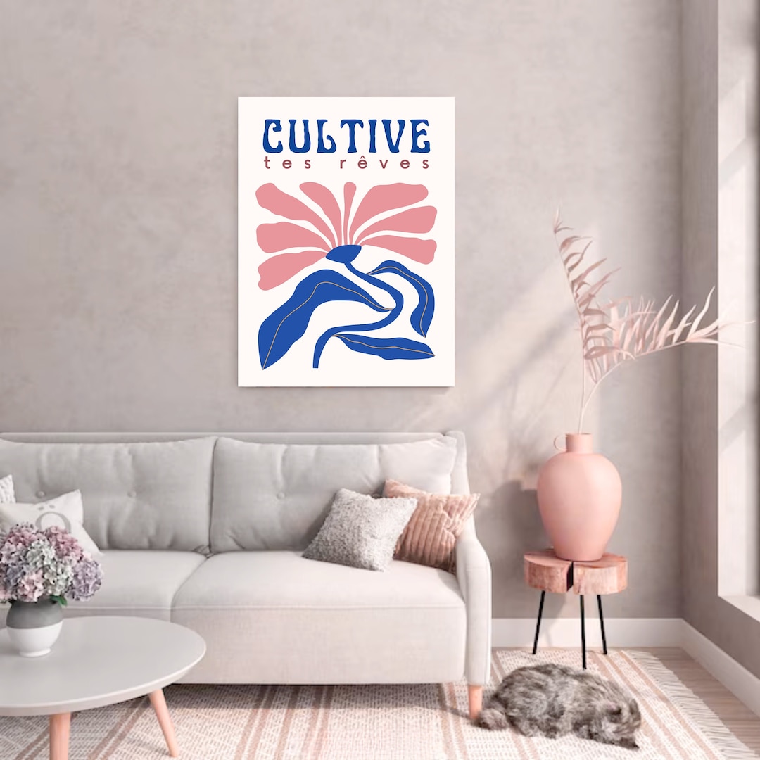 Positive Affirmation Flower Poster/flower Quote Poster/positive Quote ...