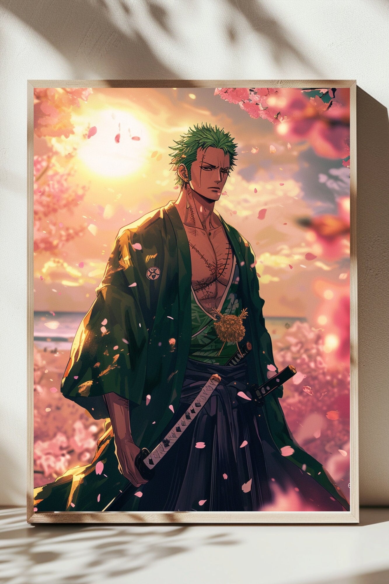 Awesome ZORO Poster One Piece Formats A4 A3 16x24 20x30 - Etsy