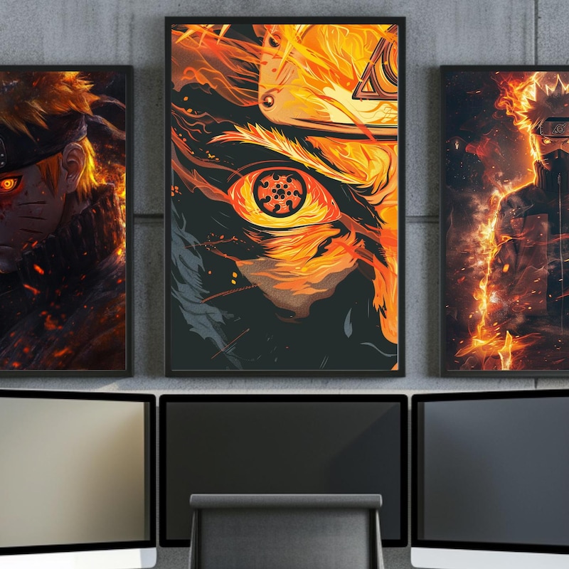 Naruto Poster - Etsy UK