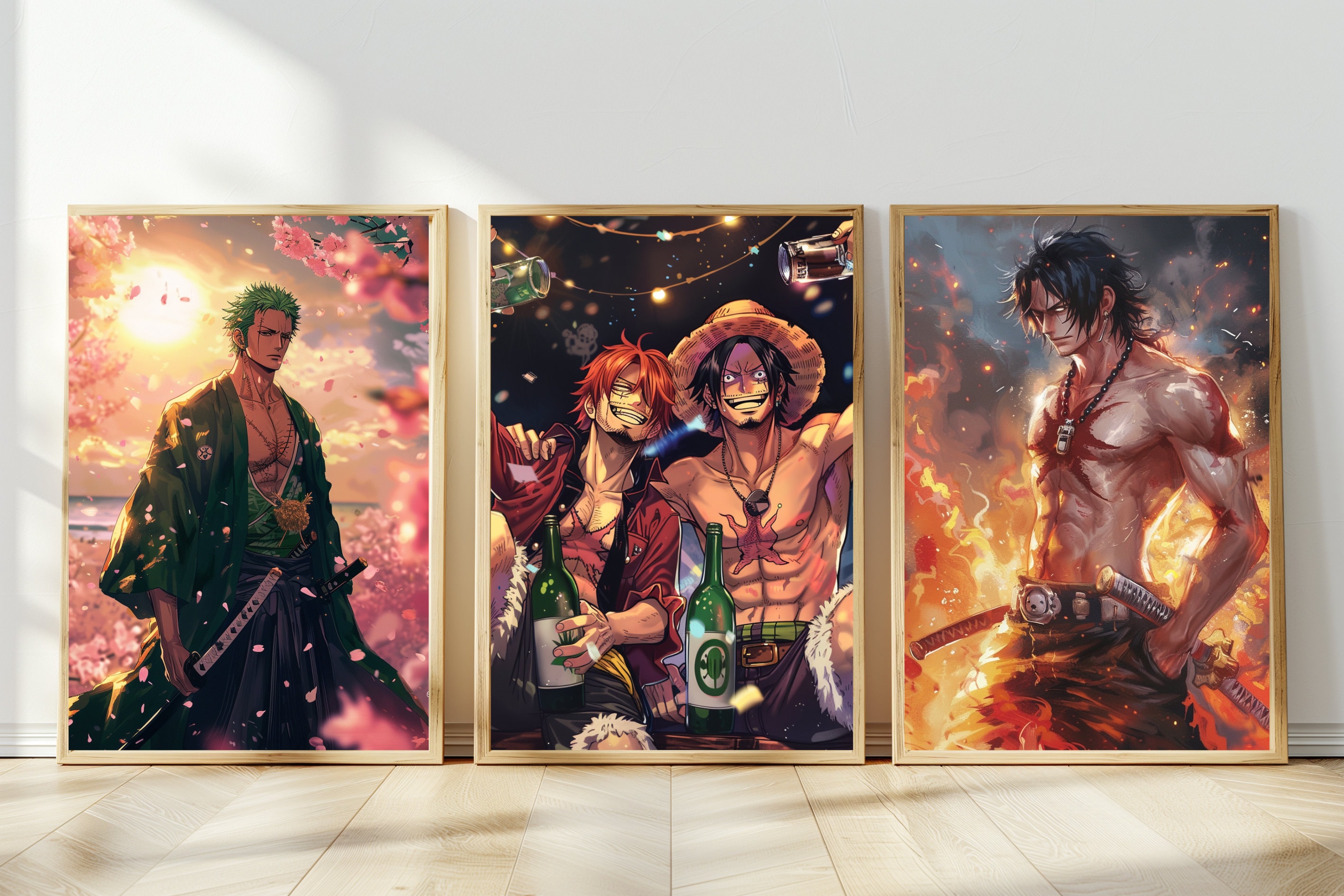 Awesome ZORO Poster One Piece Formats A4 A3 16x24 20x30 - Etsy