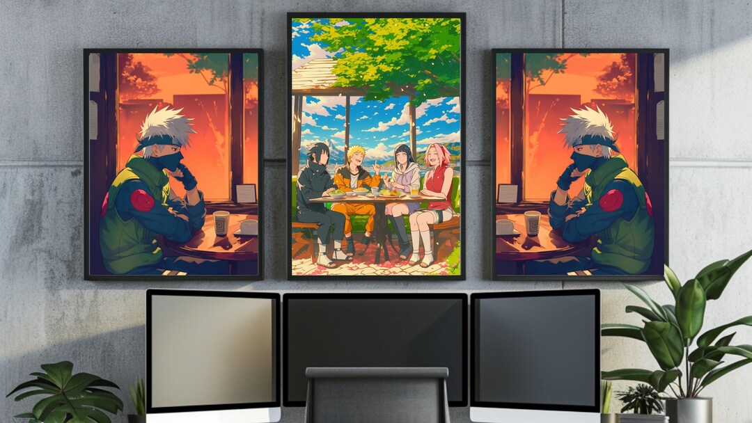 Nostalgic Poster Naruto and His Friends NARUTO SET 2 POSTERS High ...