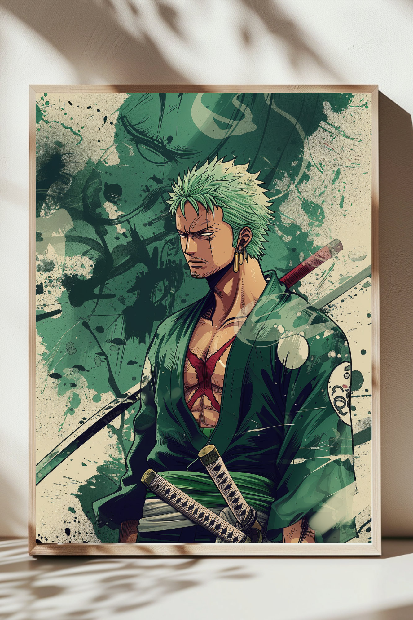 Awesome ZORO Poster One Piece Formats A4 A3 16x24in 20x30in - Etsy