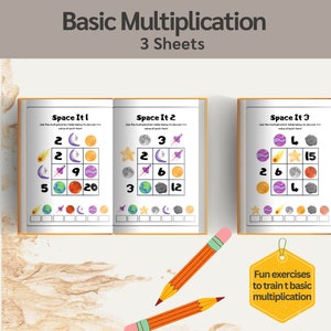 Math Worksheets Printable Activity Book Kindergarten Math Workbook ...