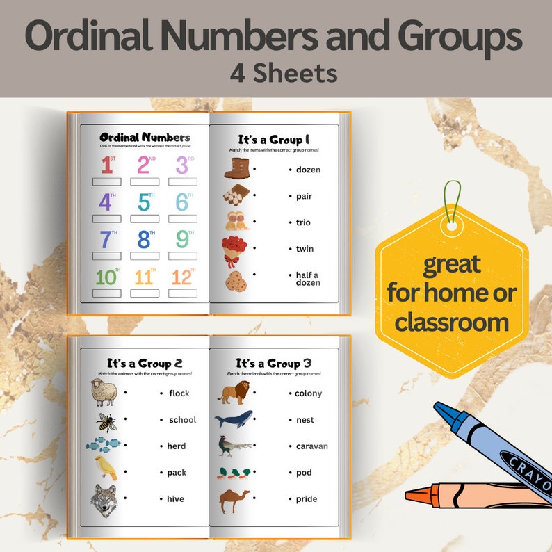 Math Worksheets Printable Activity Book Kindergarten Math Workbook ...