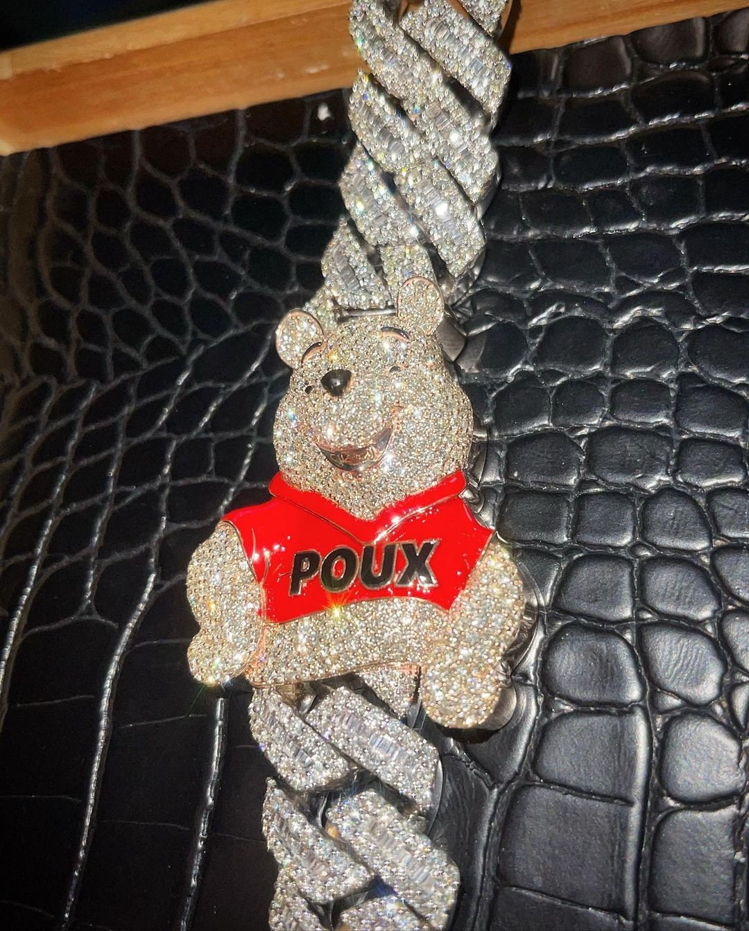 22 MM VVS Moissanite Diamond Cuban Link Chain Men's Iced Out Custom Hip ...