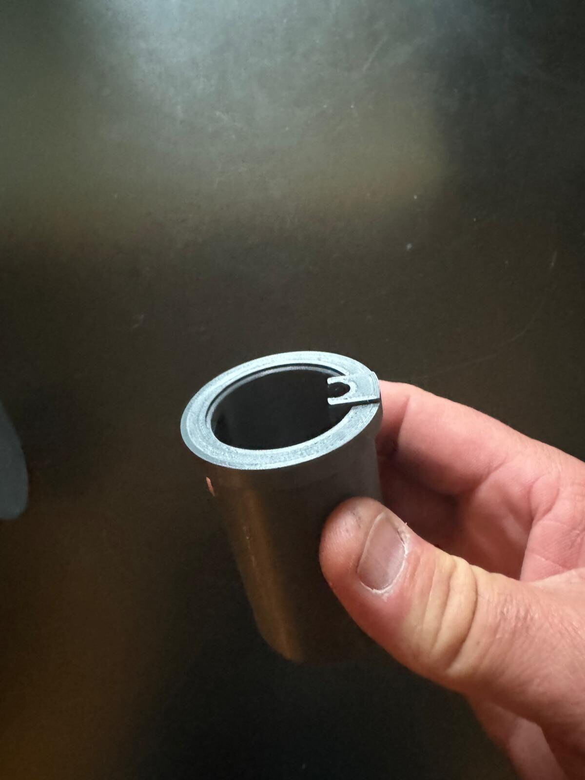 Starlink Gen 2 Pipe Adapter and Cap With Cable Holder for 48,3mm Pipe ...