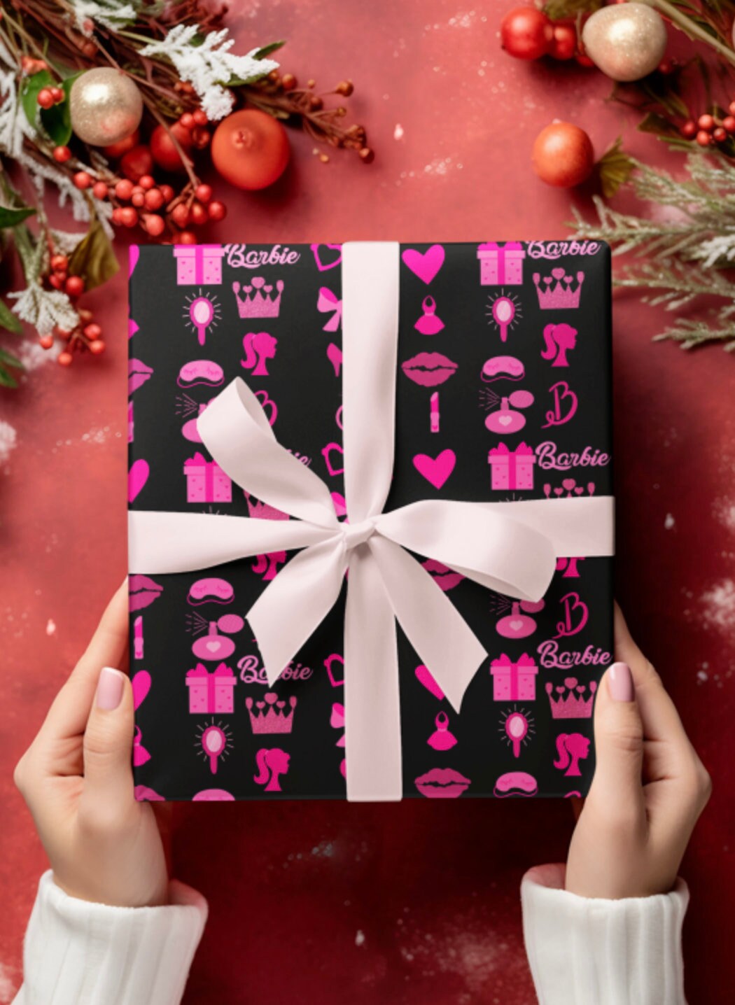 Barbie Wrapping Paper - Etsy