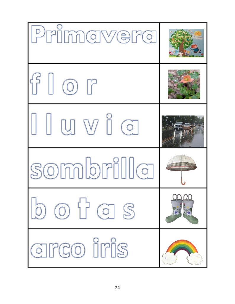 Escritura. Trazo De Palabras. Práctica De Escritura Para Prekinder Y ...