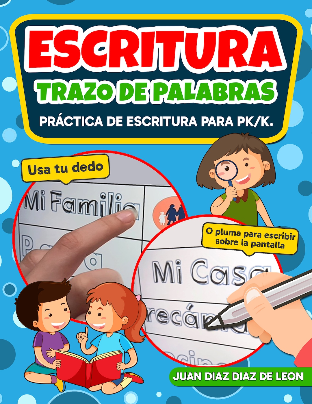 Escritura. Trazo De Palabras. Práctica De Escritura Para Prekinder Y ...