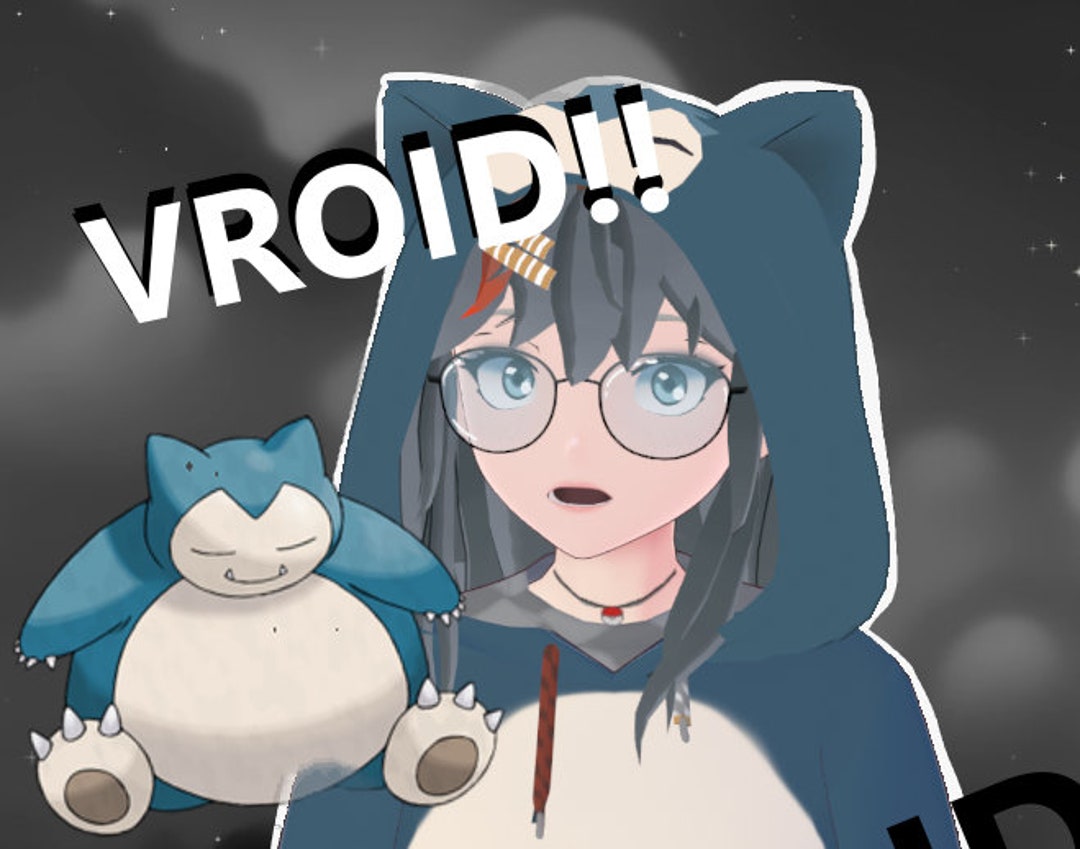 Snorlax VROID Avatar Premade .VRM - Etsy