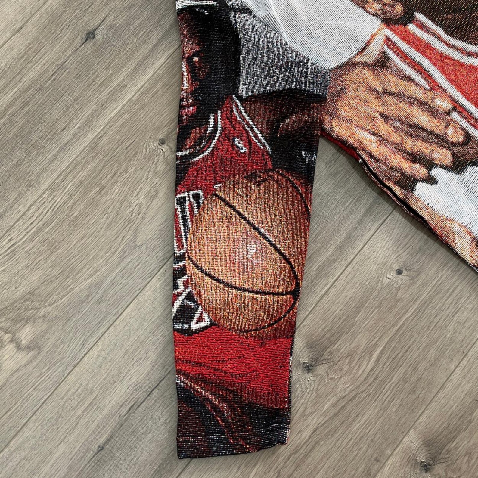 Michael Jordan Tapestry Jacket | Vintage Sportswear, Unisex Outerwear ...