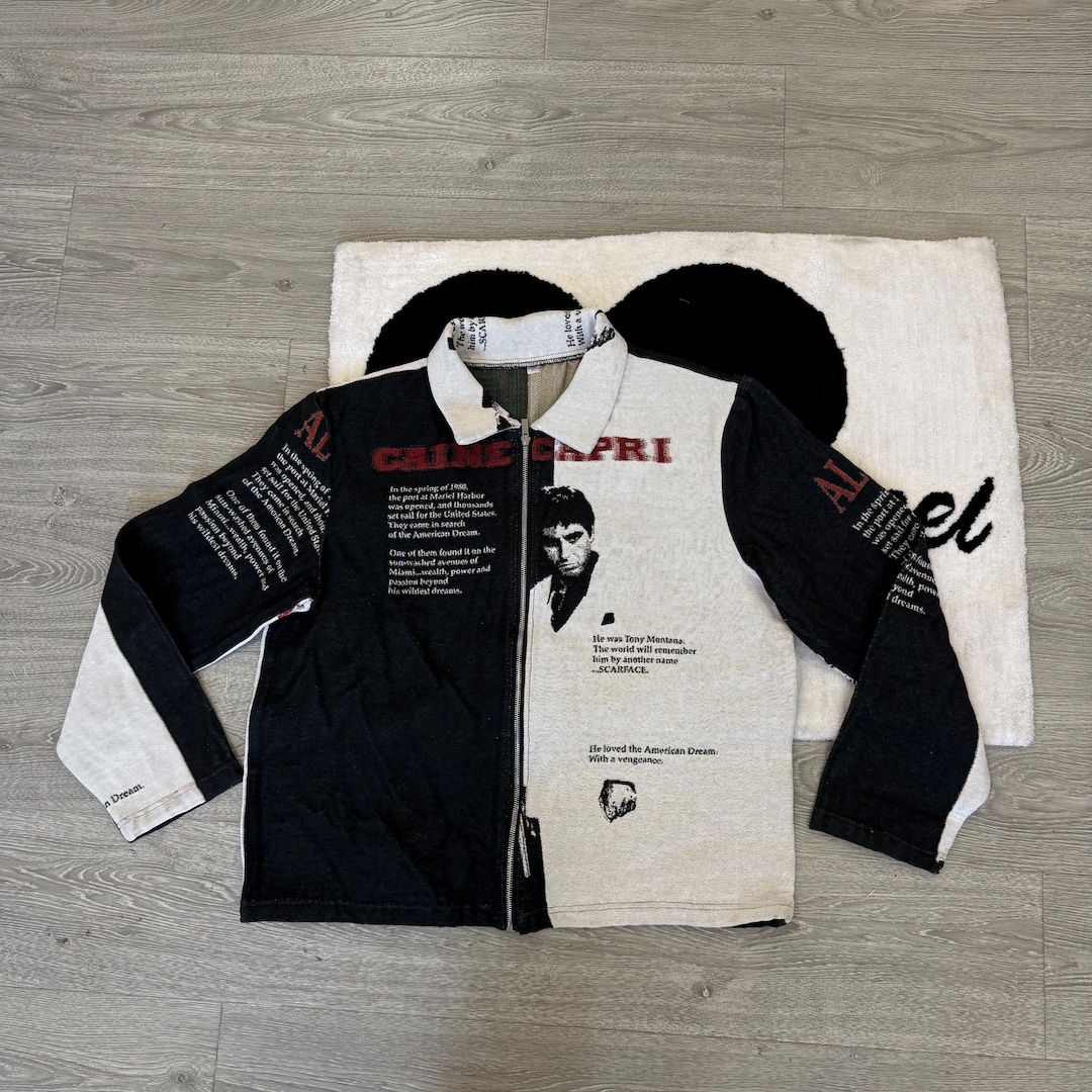 Scarface Tapestry Jacket | Vintage Style, Unique Fashion Statement ...