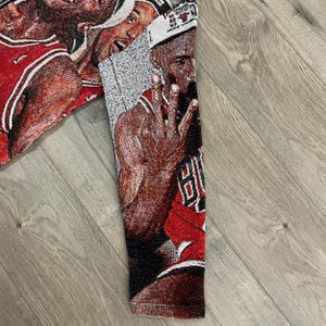 Michael Jordan Tapestry Jacket | Vintage Sportswear, Unisex Outerwear ...