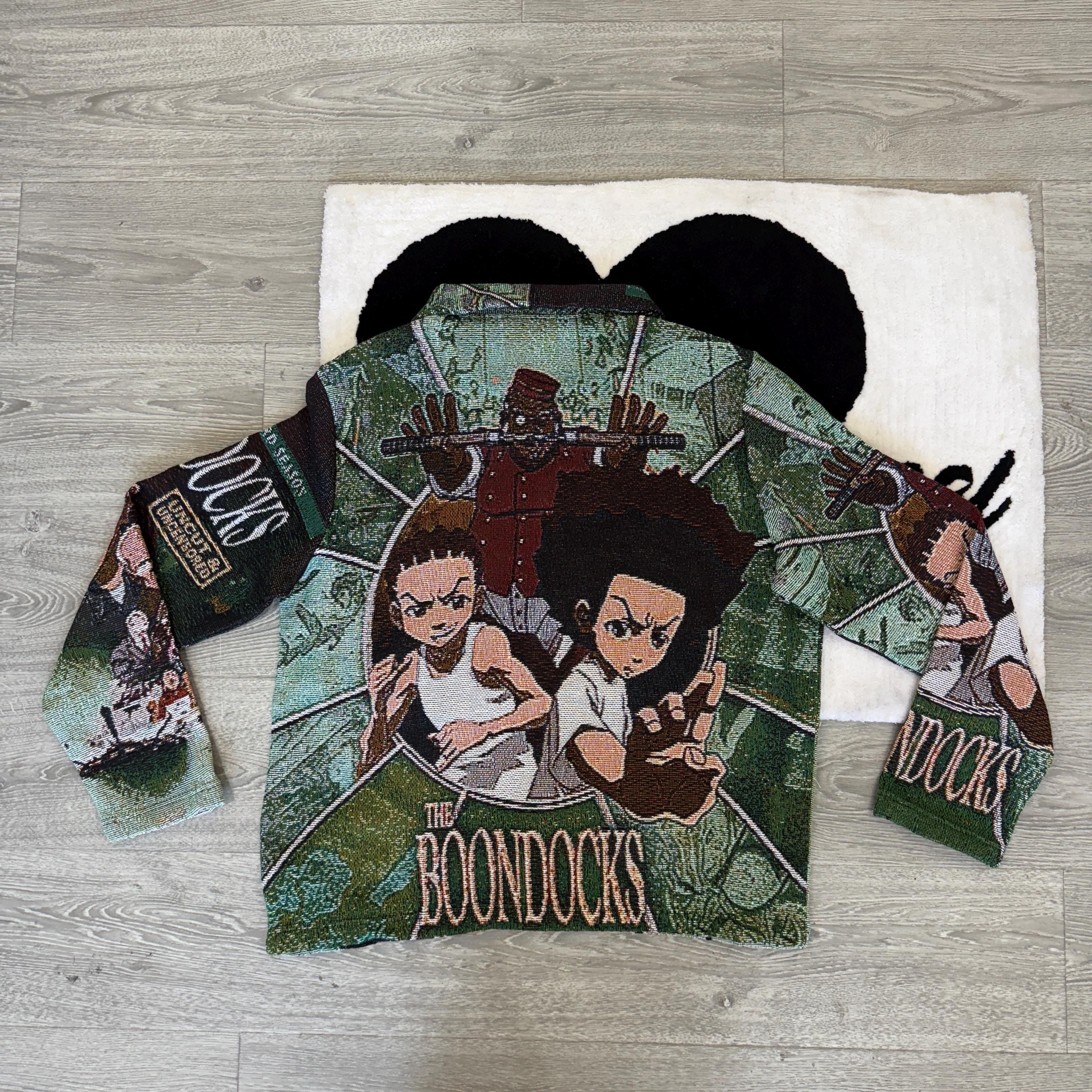 The Boondocks Tapestry Jacket | Stylish Streetwear, Unique Art-inspired ...