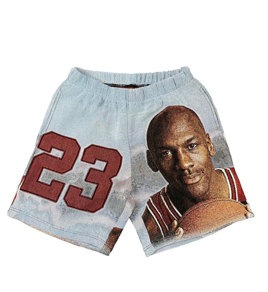 Michael Jordan Tapestry Shorts | Custom Basketball Art Design | Unique ...