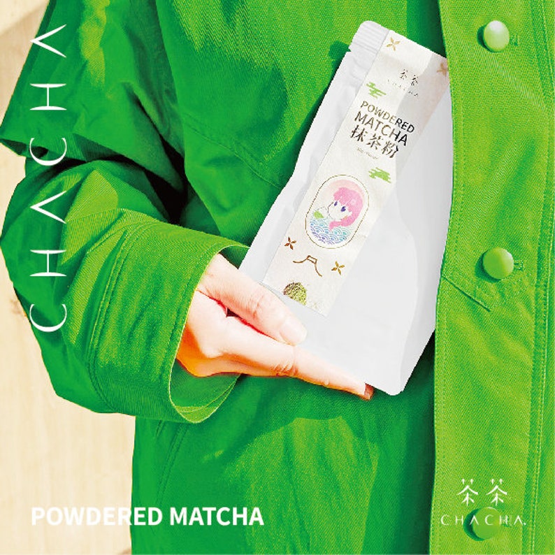 CHA CHA Japanese Matcha Powder – Organic Green Tea, 50g - Etsy