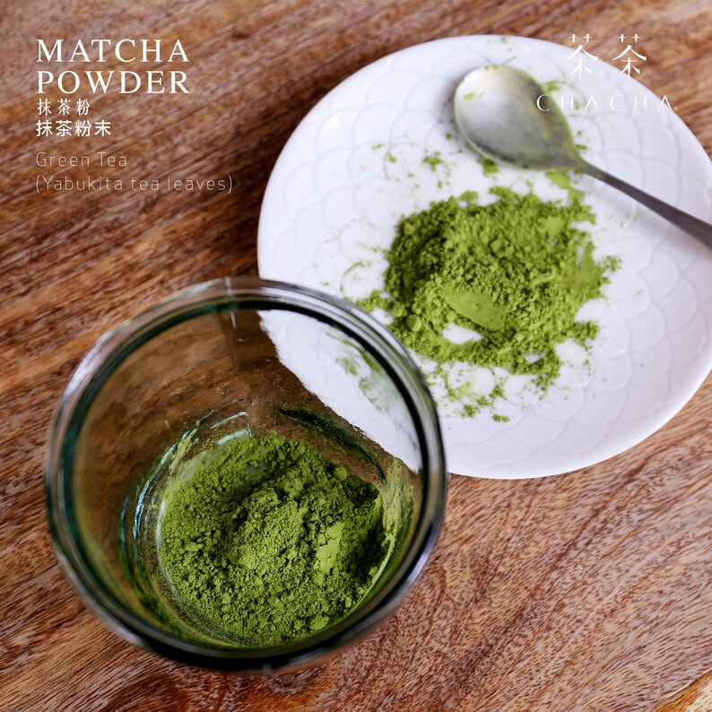 CHA CHA Japanese Matcha Powder / Powdered Matcha / Sweet / Rich Aroma ...