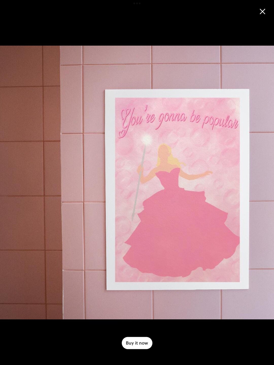 Wicked the Musical Glinda “popular” Premium Matte Paper Poster - Etsy