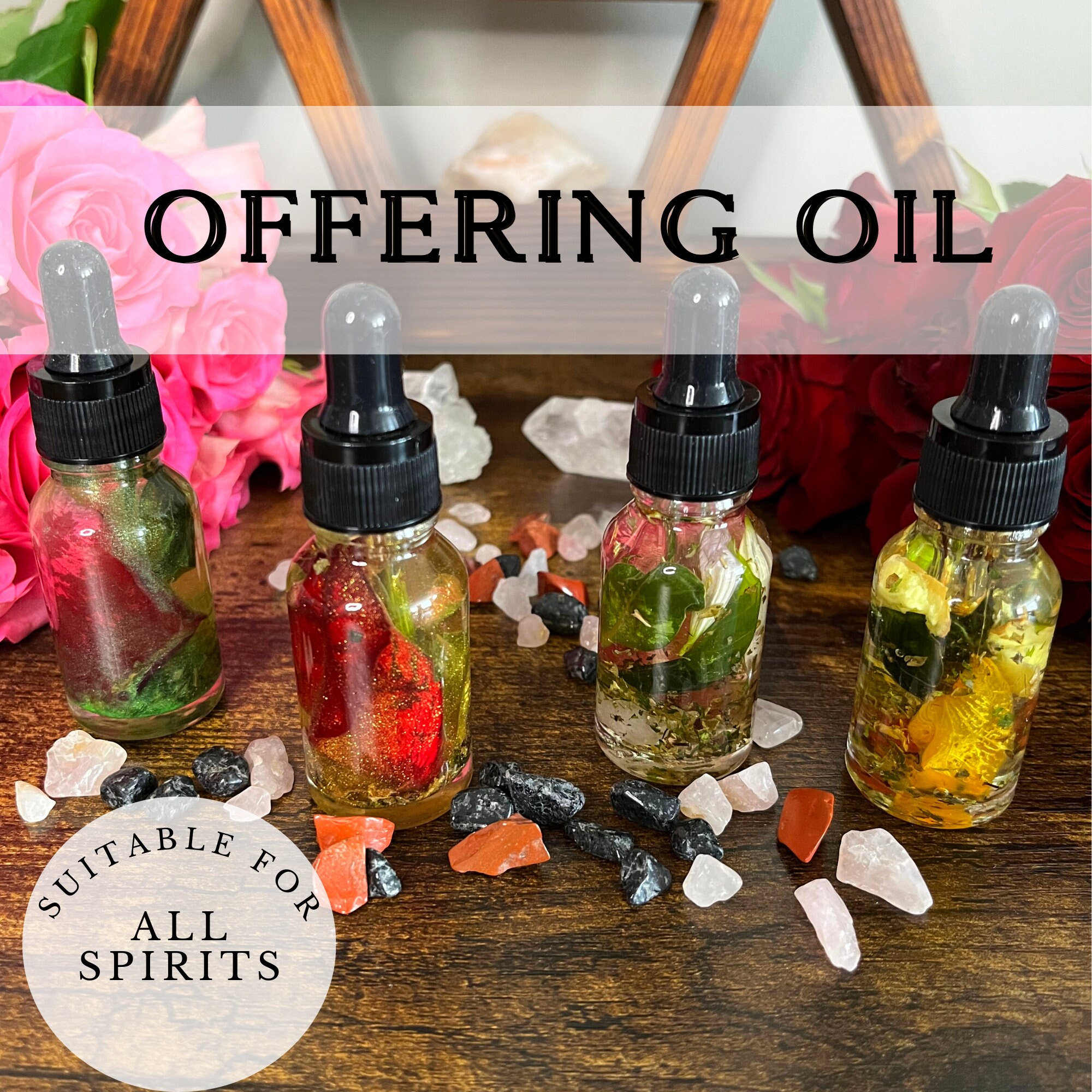 Offering Oil for Spirit Bonding. Offering for Spirit - Etsy