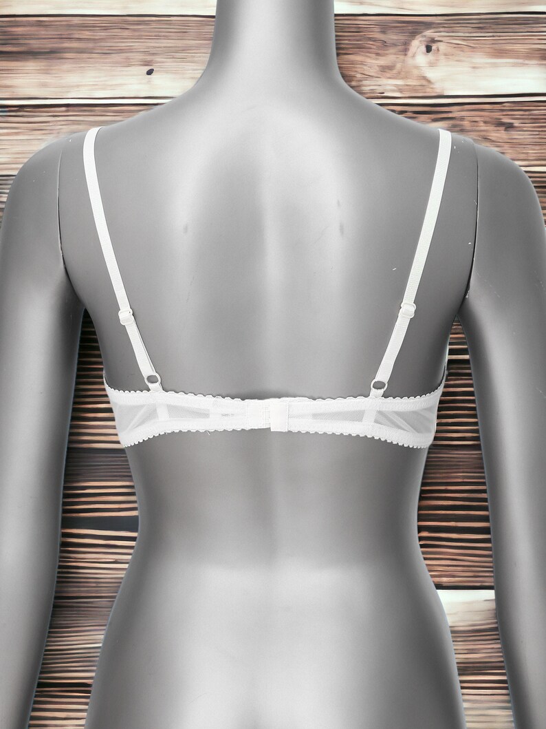 Flat Chest Bra Open Open Cupless Bra Quarter Cup Bra Half Cup Bra Sissy Lingerie Shelf