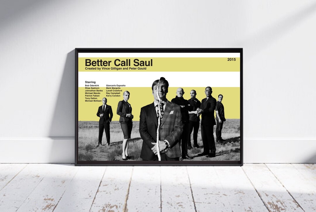Better Call Saul Digital Poster Download, Breaking Bad Wall Art Bob ...
