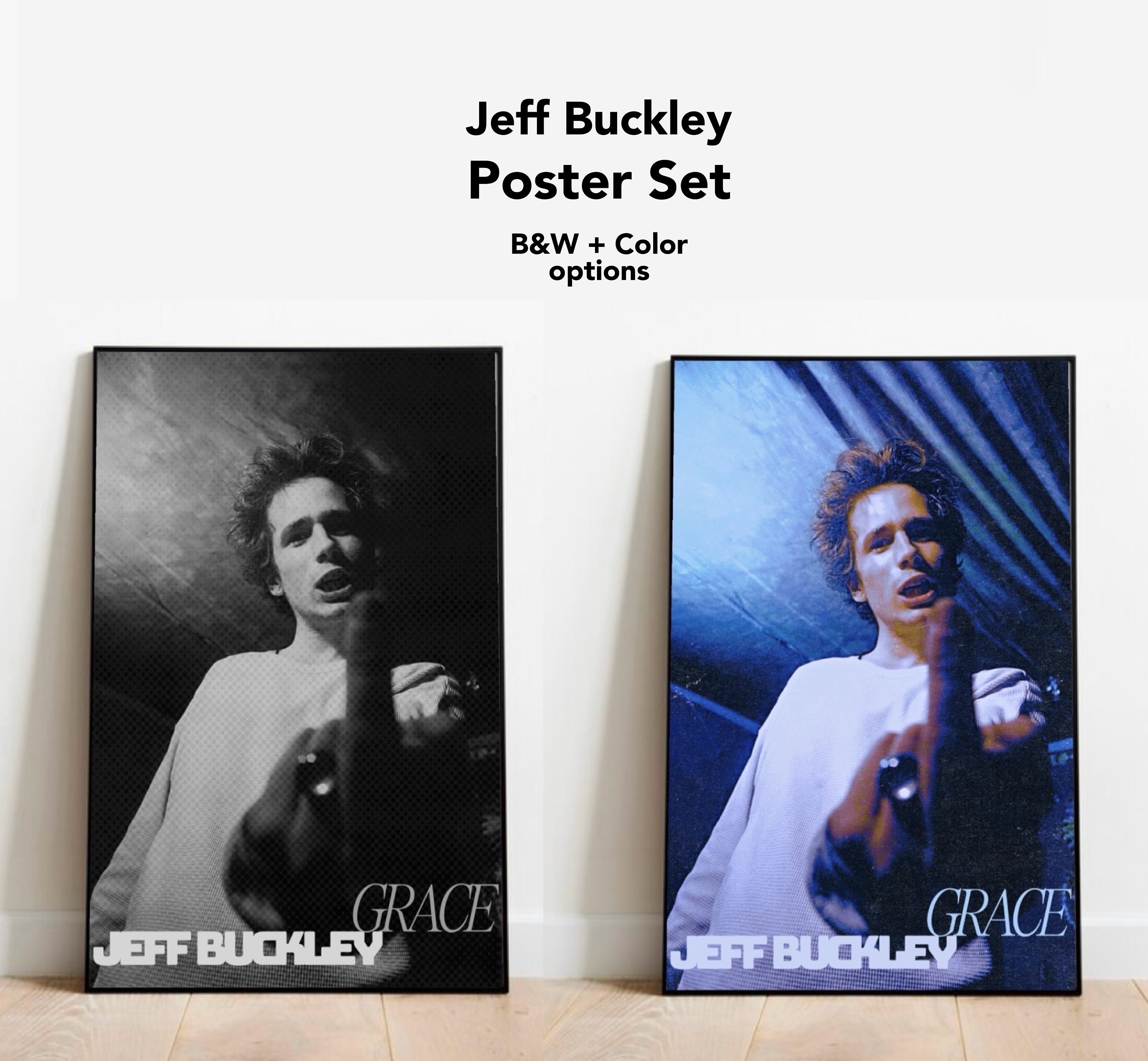 Jeff Buckley Digital Poster Download, 90s Aesthetic Wall Art Decor ...