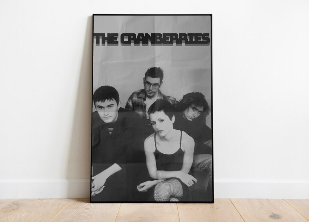 The Cranberries 90s Vintage Digital Poster Download, Folk Music Wall ...