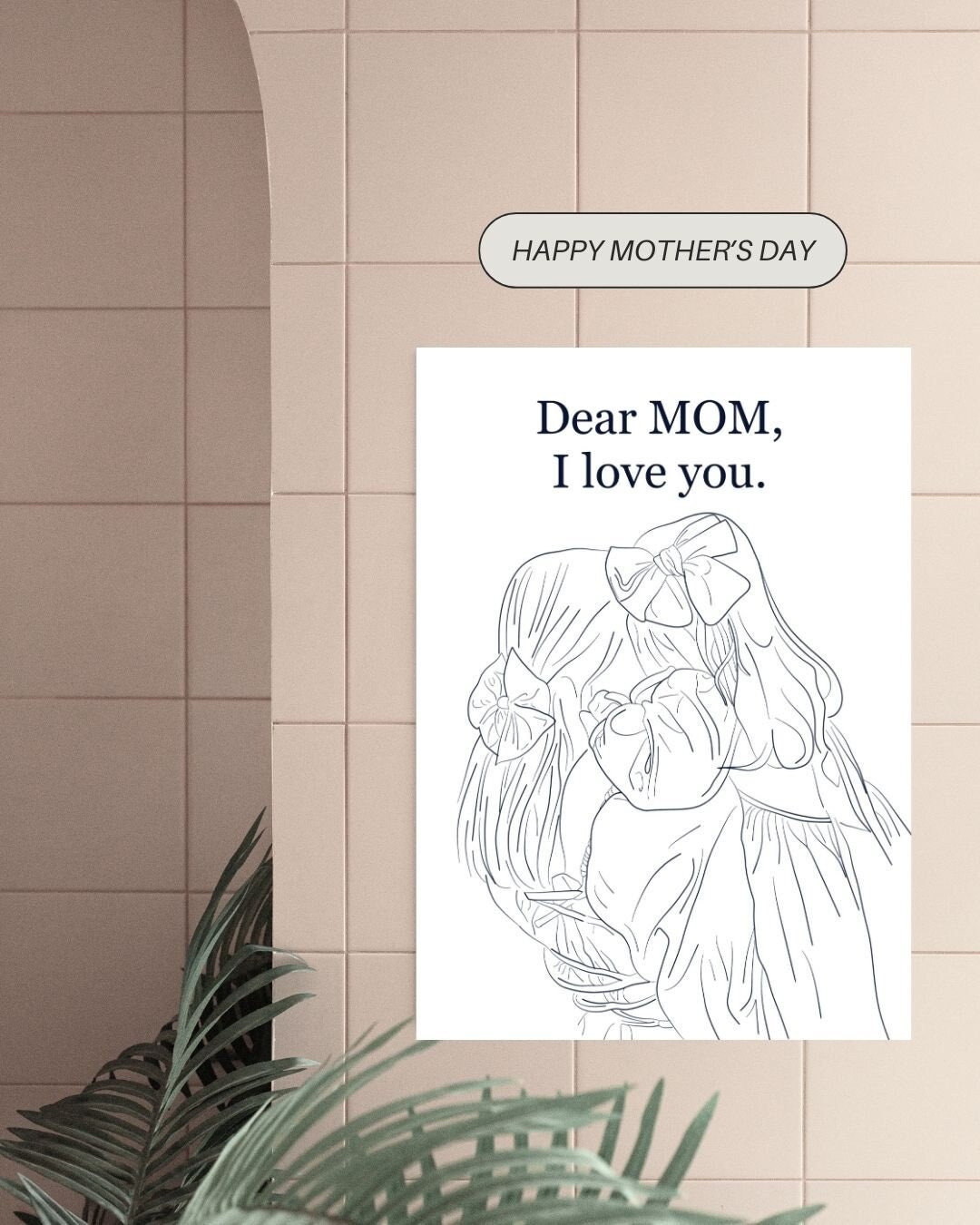 Printable Mother Gift, Mother's Day Poster, Printable Wall Art ...