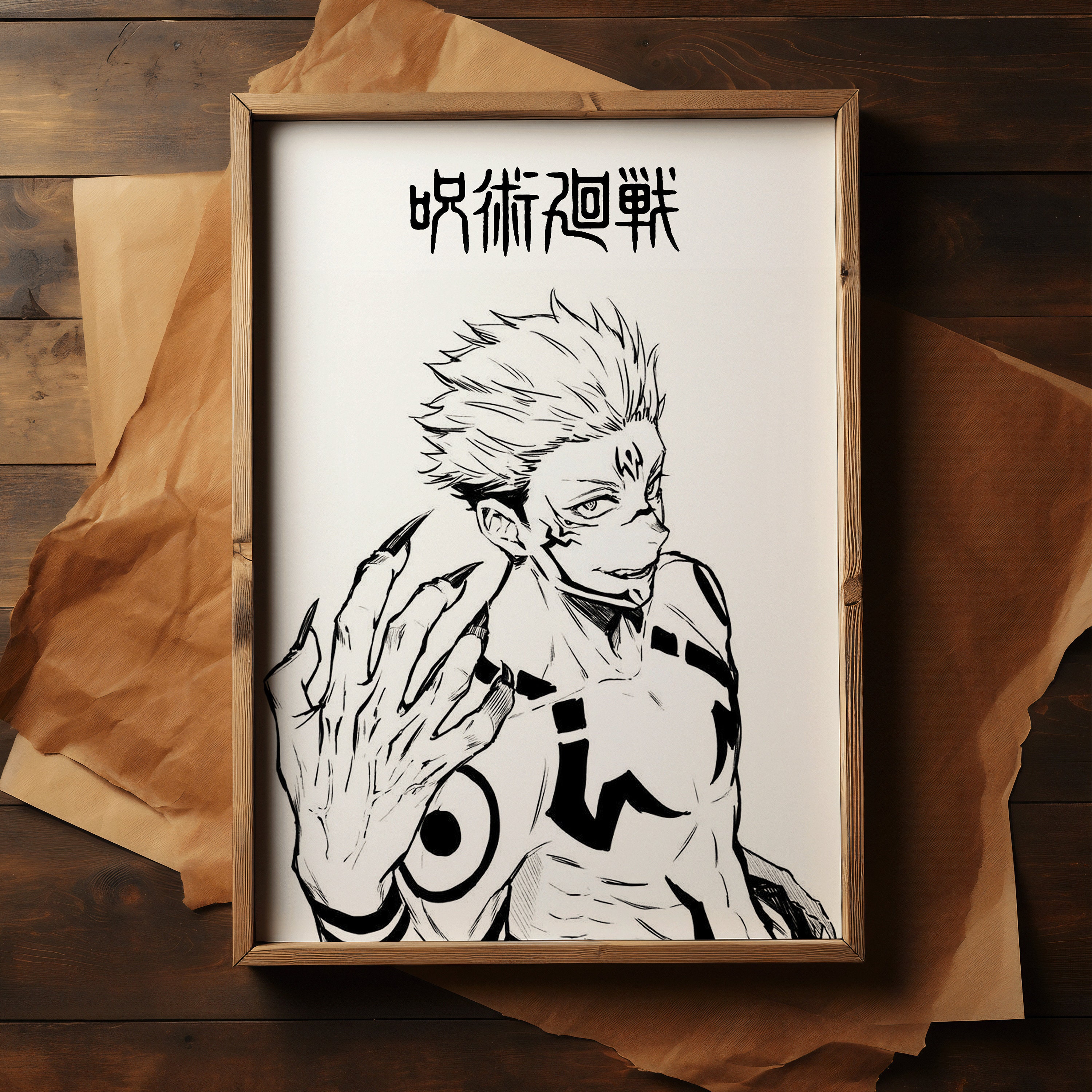 Jujutsu Kaisen Posters 3 Pack, Jujutsukaisen Anime Art Anime Wall Print ...