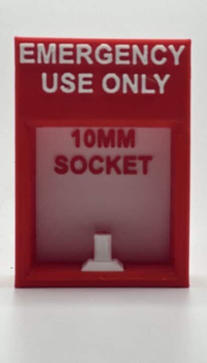 3D Printed 10MM Socket Holder ( O Where Did I Put That 10 Mm ) - Etsy