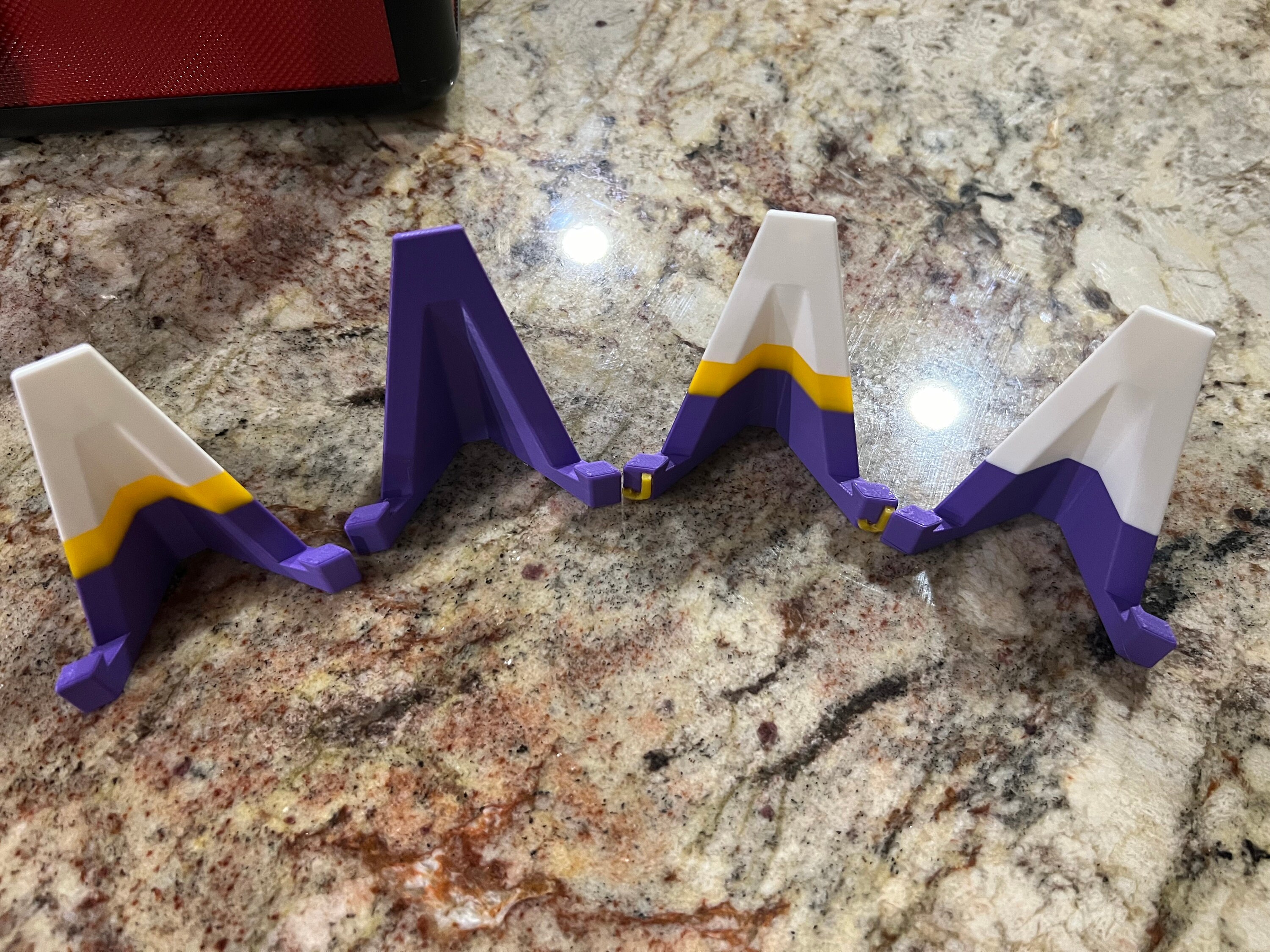 Two Color Custom Card Stands - 5 Pack - Etsy