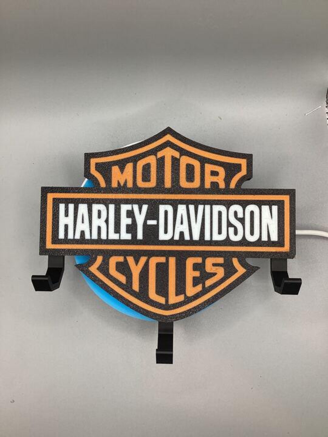 3D Printed 3 Prong Key Holder Harley Davidson - Etsy