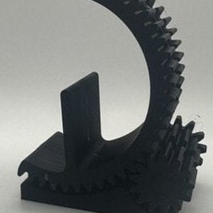 3D Printed Phone Stand Gear Tilt - Etsy