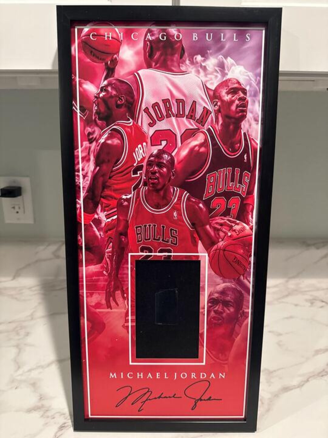 Michael Jordan Vinyl Printed PSA or Beckett Graded Card Display Case - Etsy